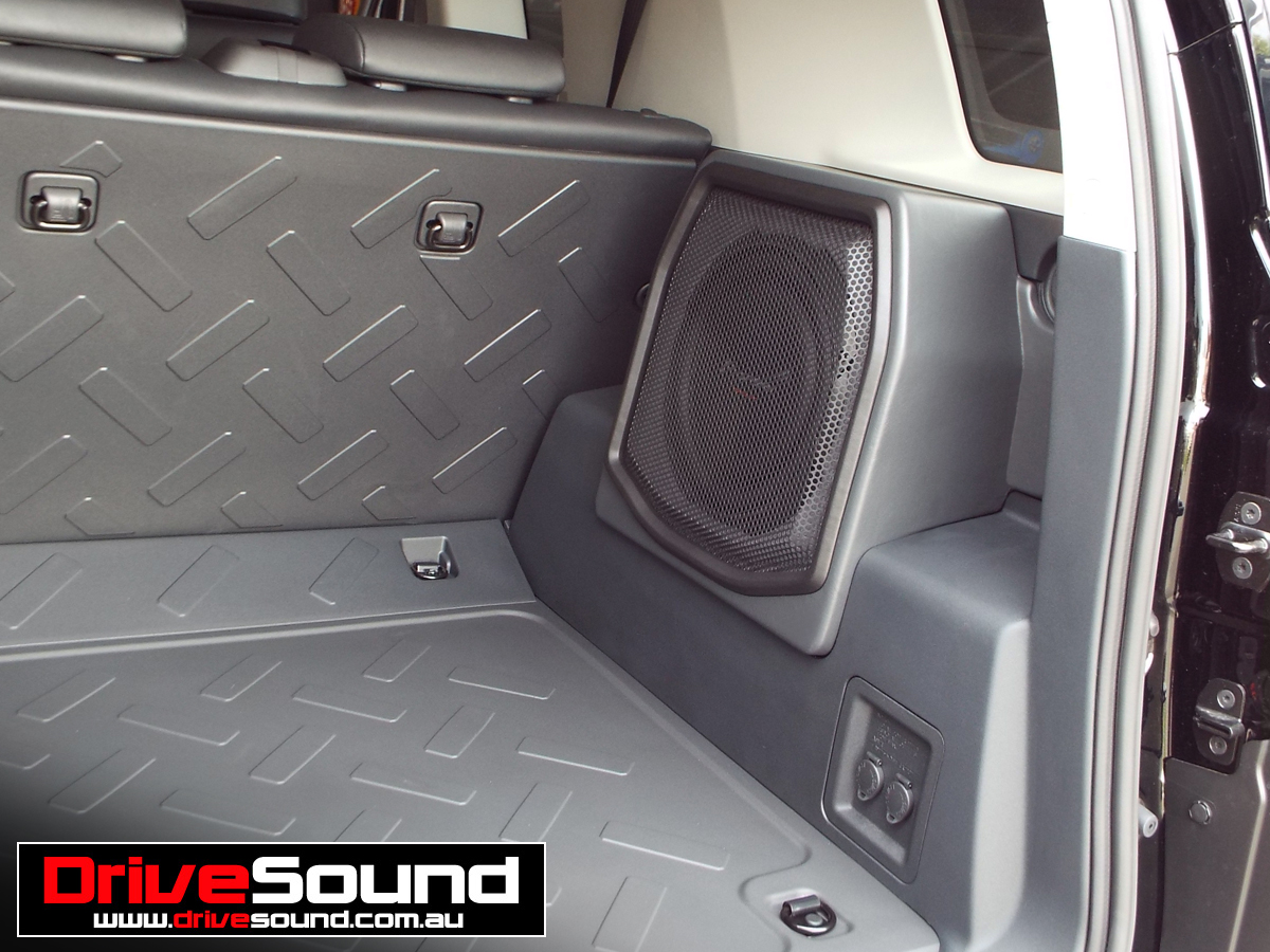 Toyota FJ Cruiser Custom Subwoofer Enclosure.
