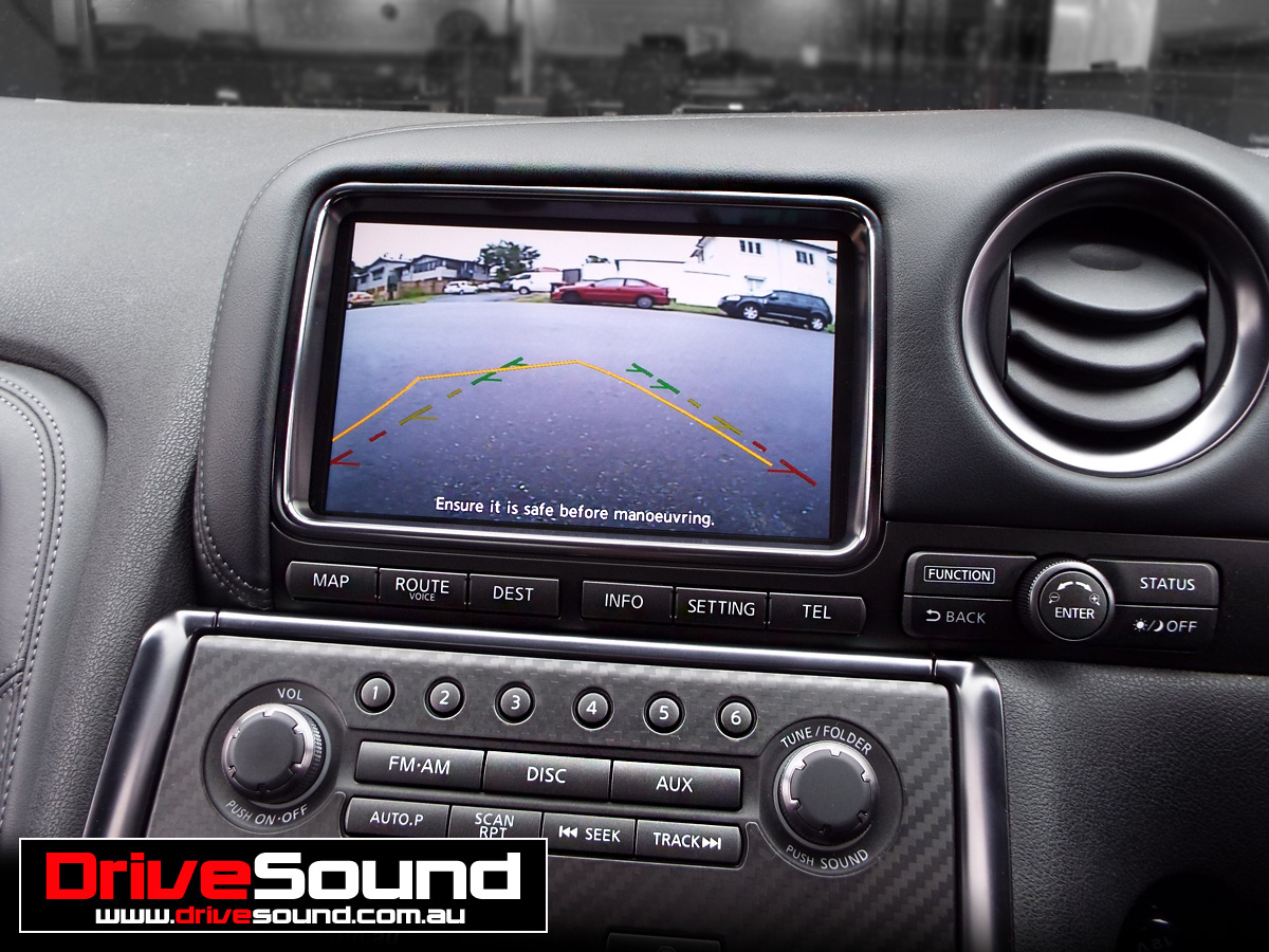 Nissan GTR Reverse Camera