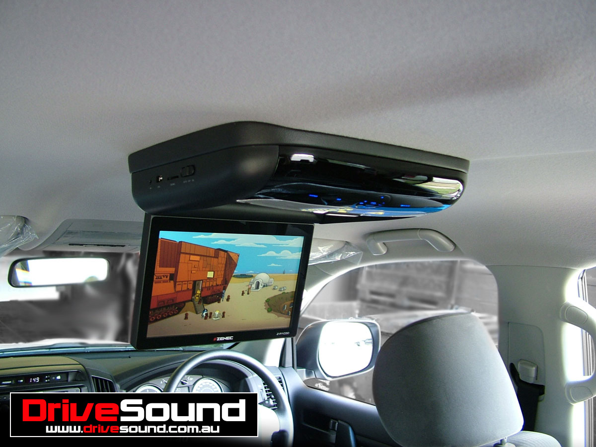 2014 Landcruiser Roof Mount DVD System
