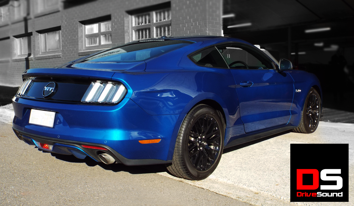 Ford Mustang Integrated Front Parking Camera.