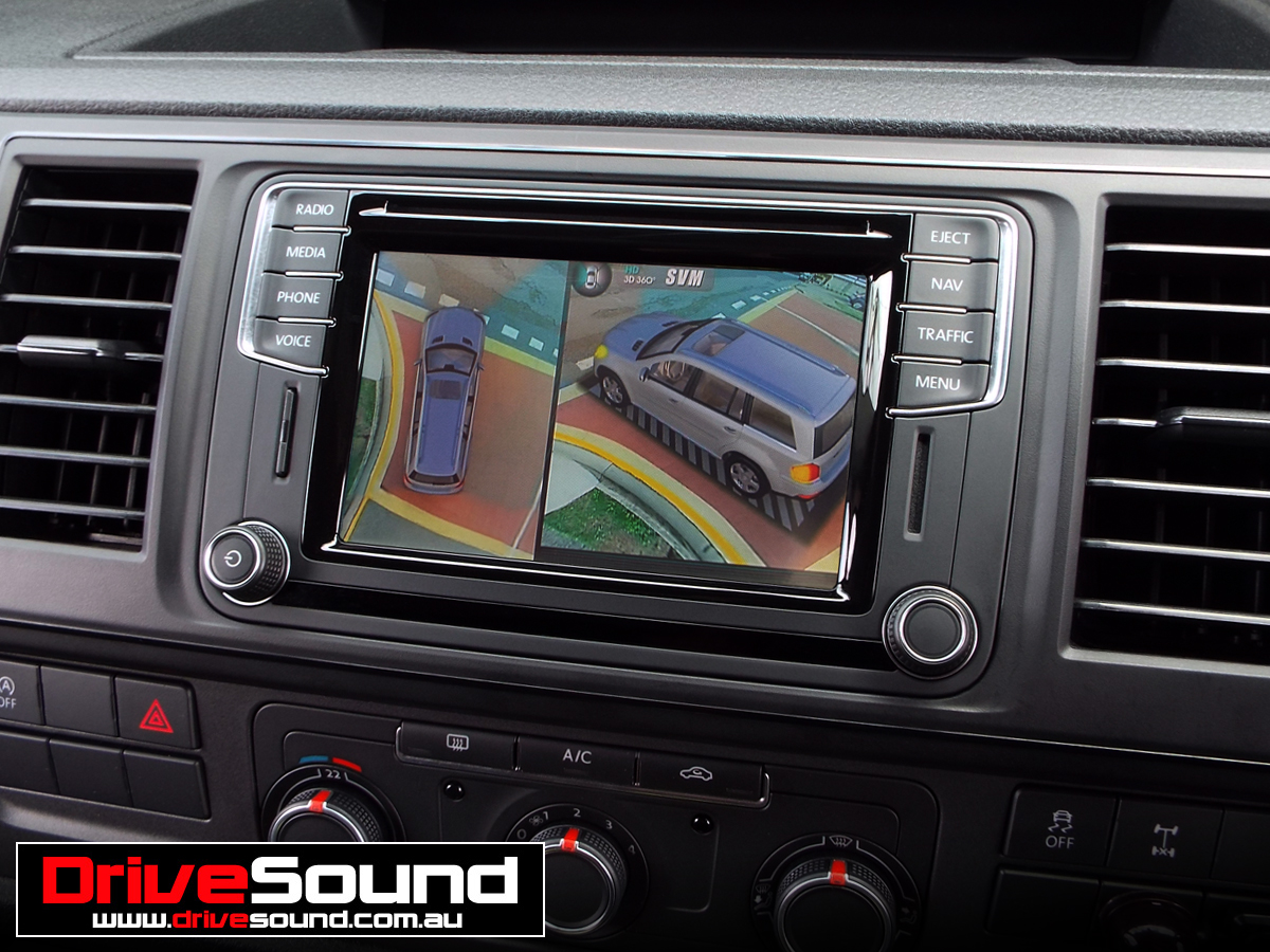 VW Transporter 3D-360° Camera System.